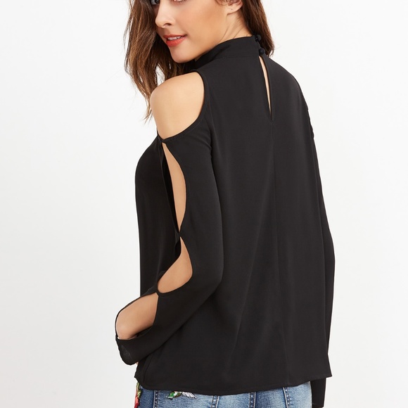 Tops | Womens Split Sleeve Blouse | Poshmark